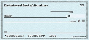 Abundance Checks - Let The New Moon Abundance Flow